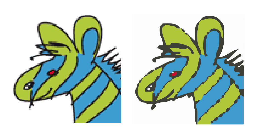 Optimize results using Image Trace