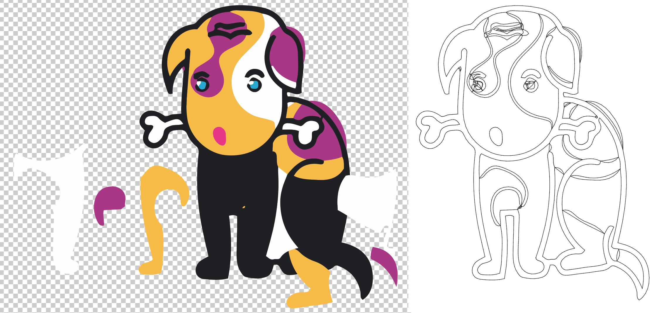 Image tracing presets