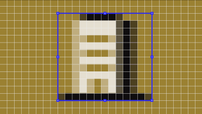 Seamlessly align your artwork with the pixel grid...