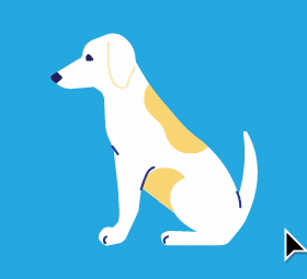 Transform vector graphics using the Puppet Warp tool