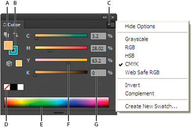 How to choose colors in Illustrator