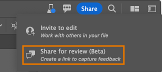 Share documents for review