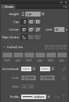 How to apply strokes in Illustrator