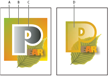 How to edit artwork using transparency and blending modes in Illustrator