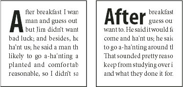 Format paragraphs in Adobe InCopy