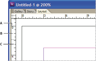 Frames, grids, rulers, and guides