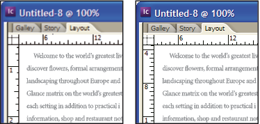 Frames, grids, rulers, and guides