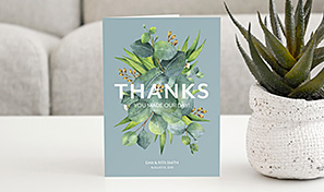 Create custom thank you cards