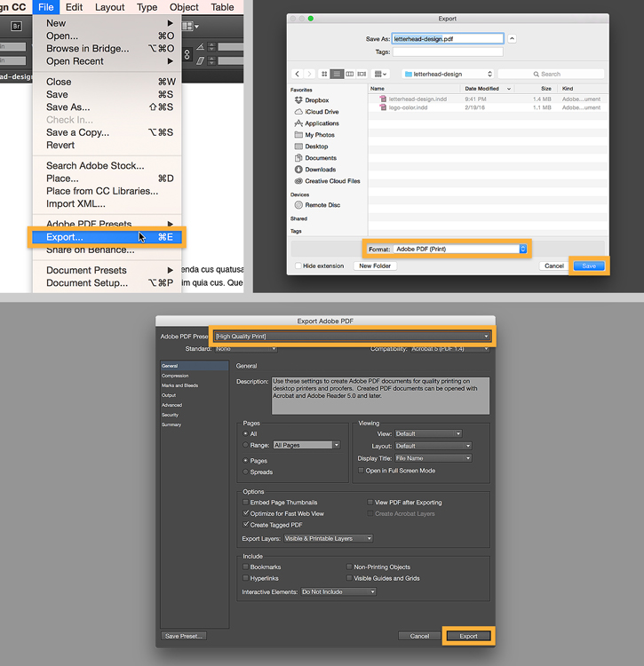 Letterhead design in InDesign | برامج Adobe InDesign التدريبية