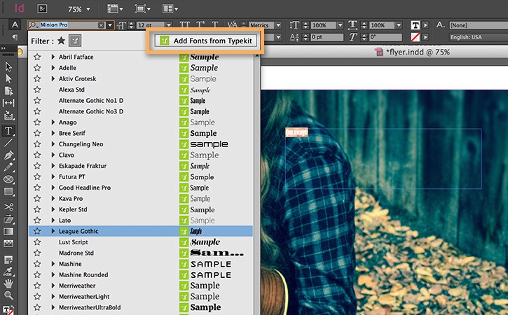 Make A Flyer In InDesign Adobe InDesign CC Tutorials