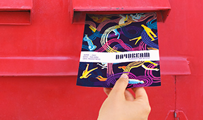 How to set up a postcard