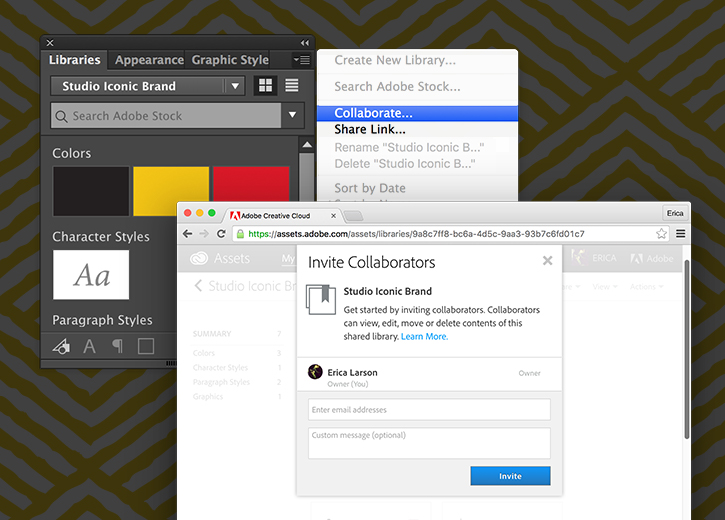 Use Creative Cloud Libraries in InDesign to share and organize design ...
