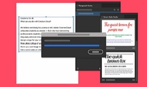 Publish stylized text with Auto Style in InDesign