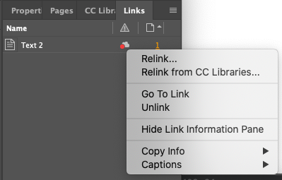 Fix Creative Cloud Libraries issue with InDesign