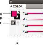 Apply colors to objects in an Adobe InDesign document