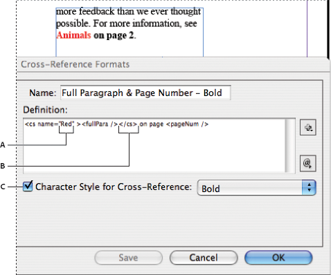 Insert and manage cross-references in InDesign