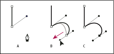 Draw with the Pen tool in InDesign