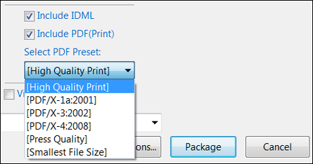 Preflight files in InDesign before handoff to a service provider