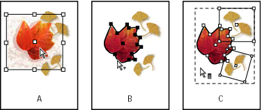 Select objects in InDesign