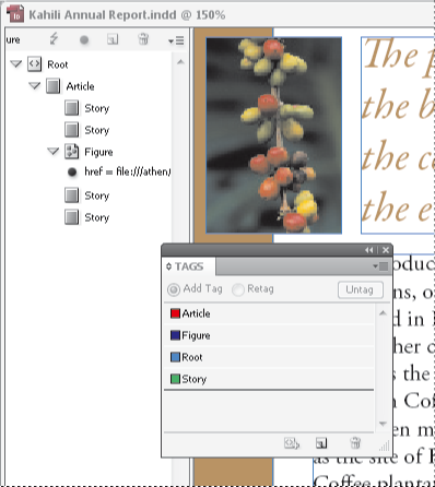 Structure PDFs in InDesign