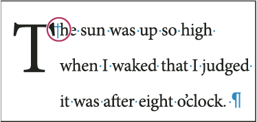 Set tabs and indents in Adobe InDesign