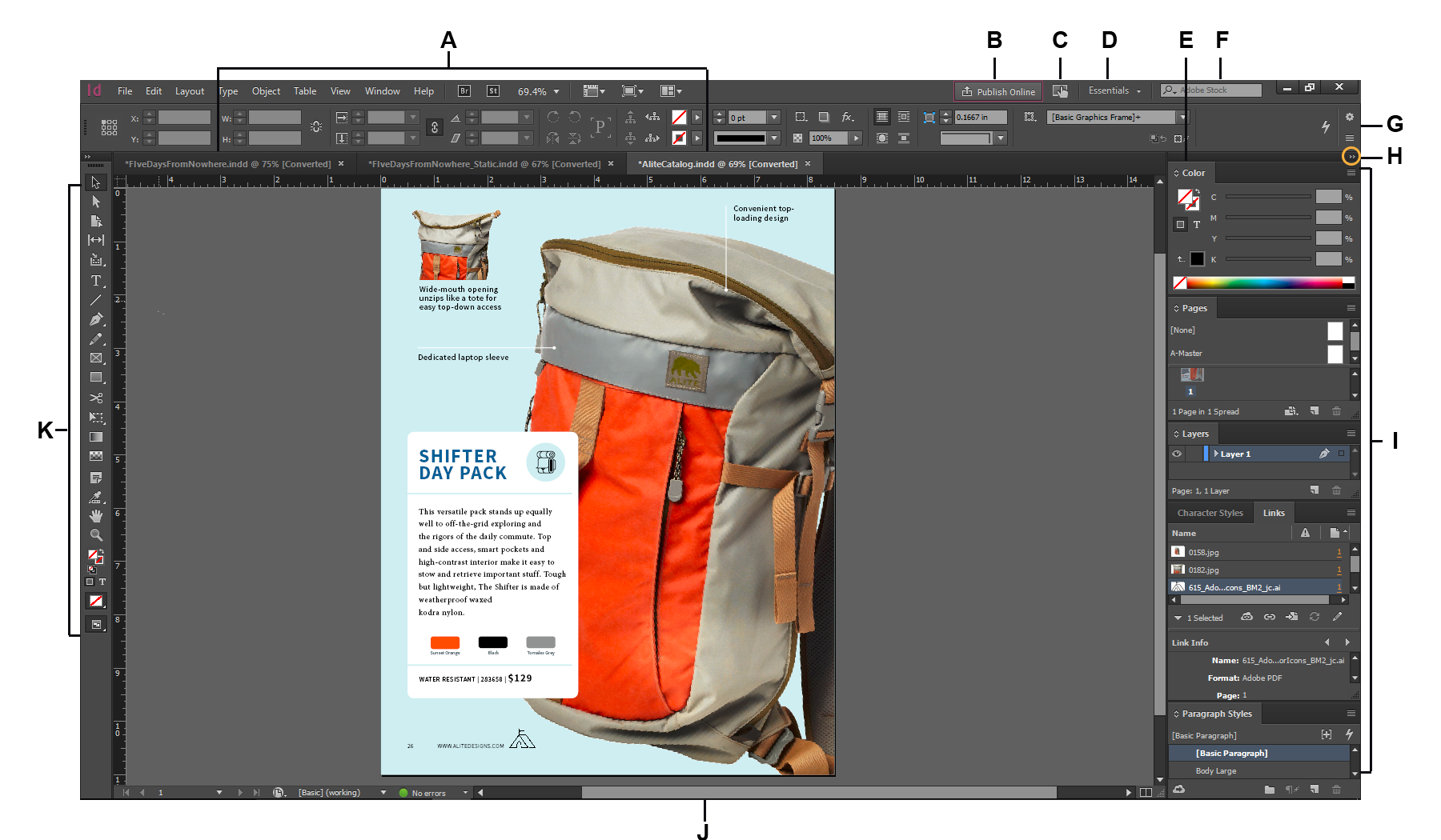 Workspace Basics In InDesign