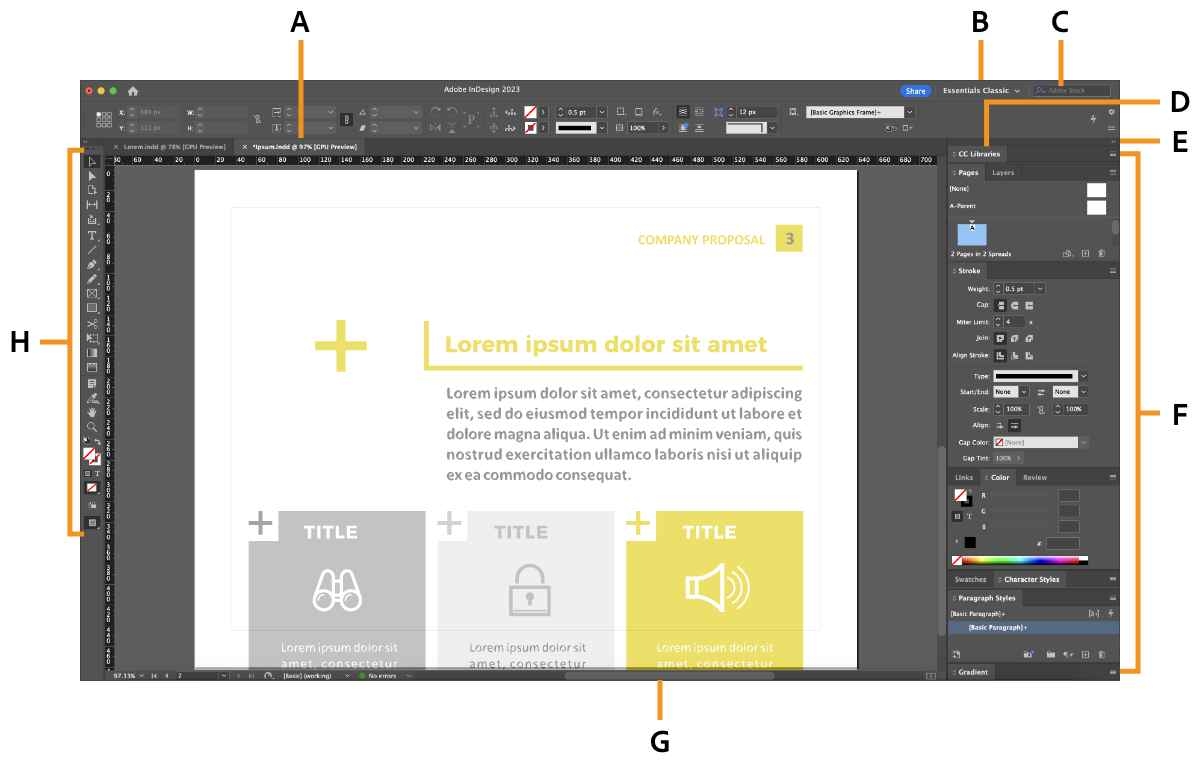 Adobe Indesign Help