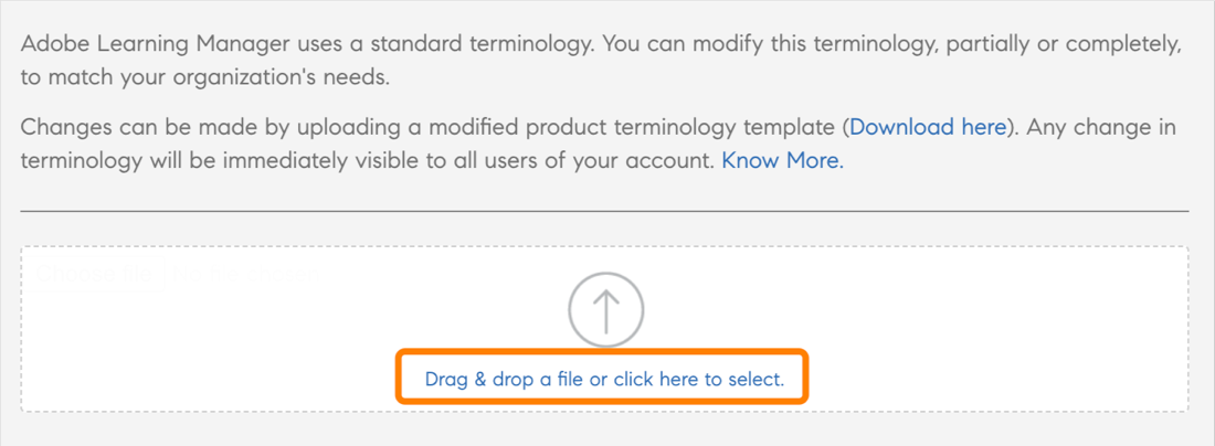 Adobe Learning Manager Product Terminology