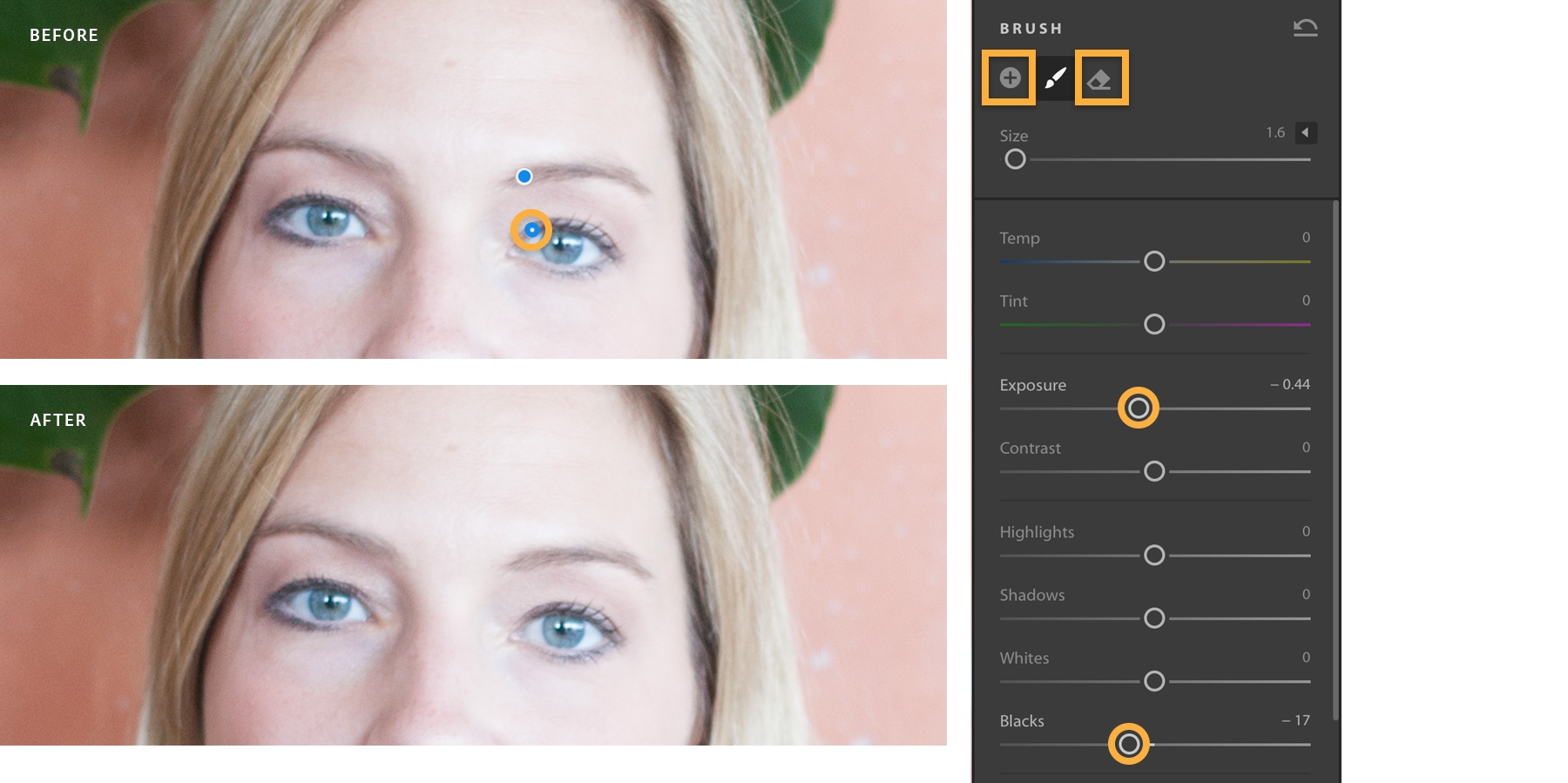 How to retouch a portrait