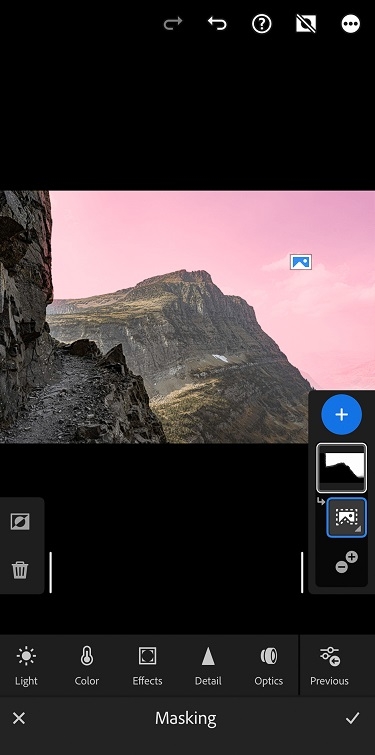 Masking in Lightroom for mobile (iOS)