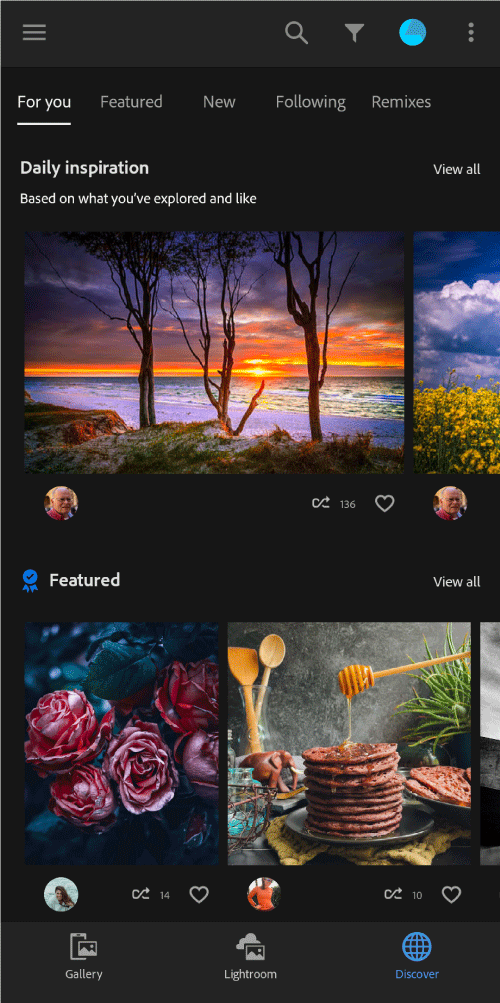 Get started with Lightroom for mobile (Android).