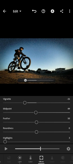 Edit Videos in Lightroom for mobile (Android)