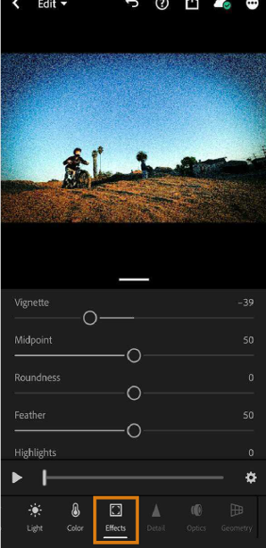 Edit videos in Lightroom for mobile (iOS)