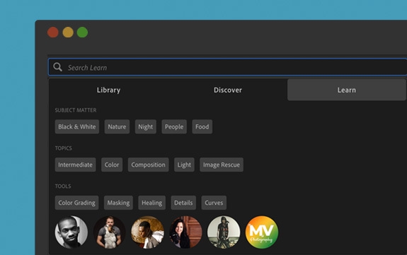 New features summary for the June 2022 release of Lightroom