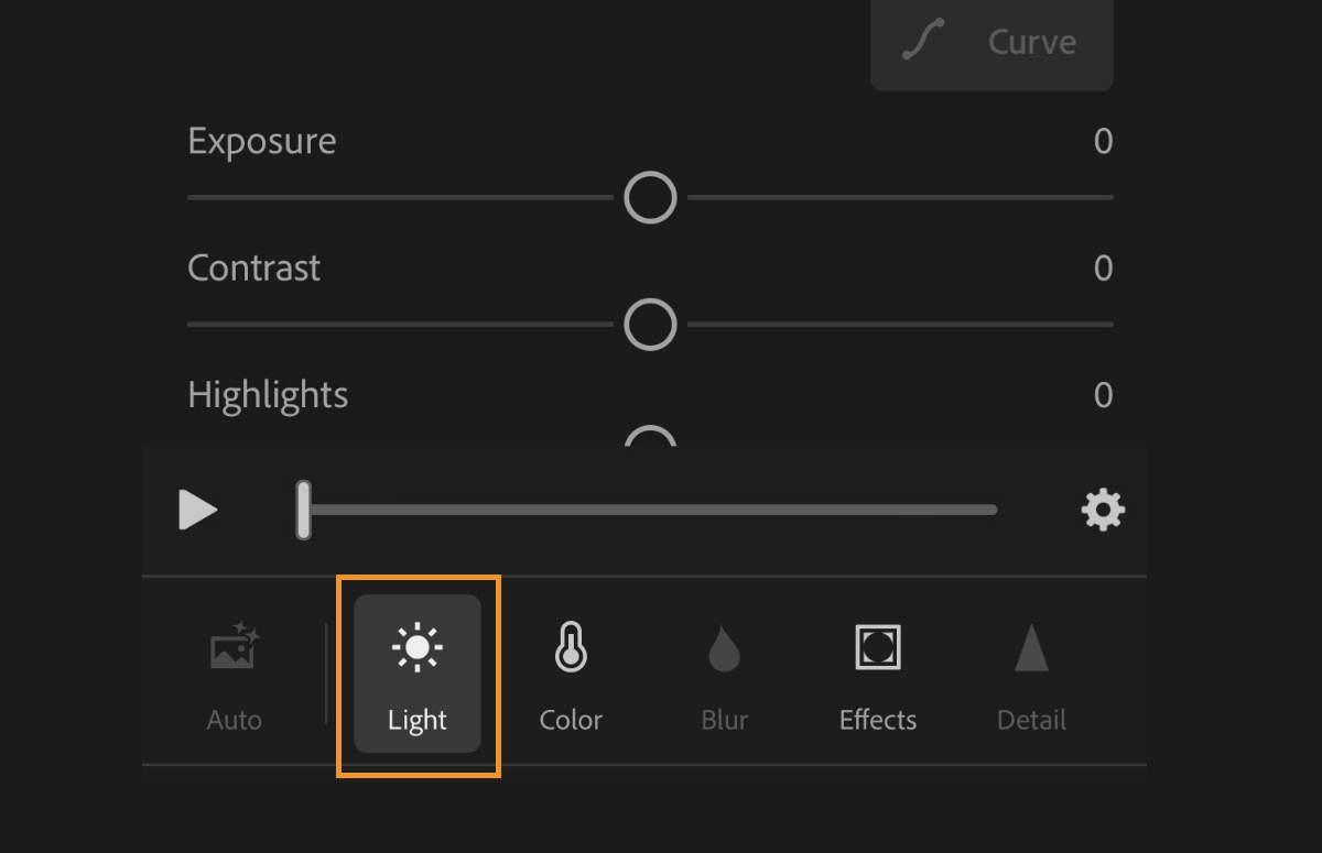 Edit videos in Lightroom for mobile (iOS)