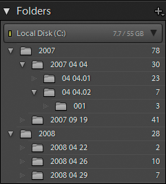How to create and manage folders in Photoshop Lightroom Classic