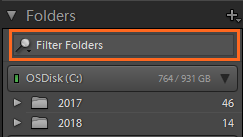 How to create and manage folders in Photoshop Lightroom Classic