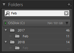 How to create and manage folders in Photoshop Lightroom Classic