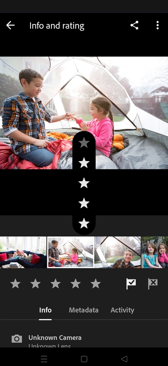Learn how to search and organize photos in Lightroom for mobile (Android).