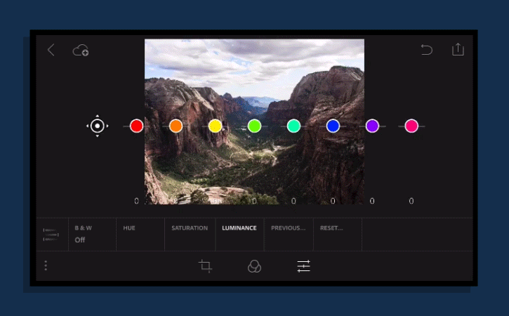 Color Adjustment tool in Lightroom | ערכות לימוד של Adobe Photoshop ...