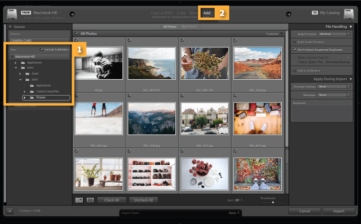 How To Import Photos Into Lightroom Cc Powenclip