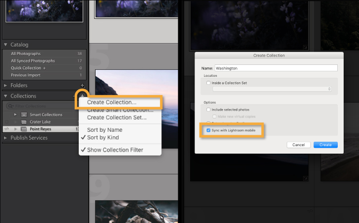 How to sync collections in Lightroom Classic on the desktop to the Lightroom ecosystem | Adobe ...