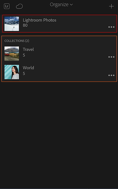 How to sync another Lightroom desktop catalog with Lightroom for mobile