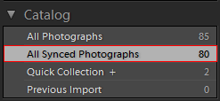 How to sync another Lightroom desktop catalog with Lightroom for mobile