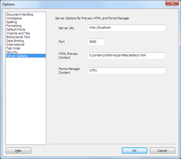 Preview your XDP form in HTML