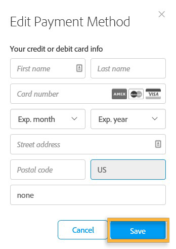 Learn how to make a payment after your payment fails