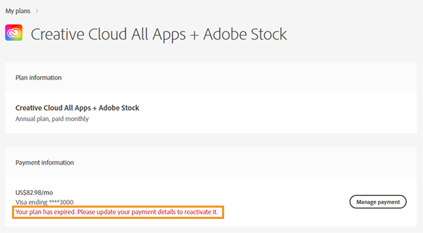 Stop Adobe Creative Cloud from opening in trial mode after purchase