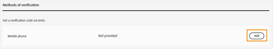 Secure your Adobe account