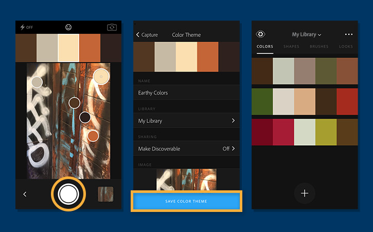 Capture colors, shapes, and brushes on the go | Adobe Creative Cloud ...