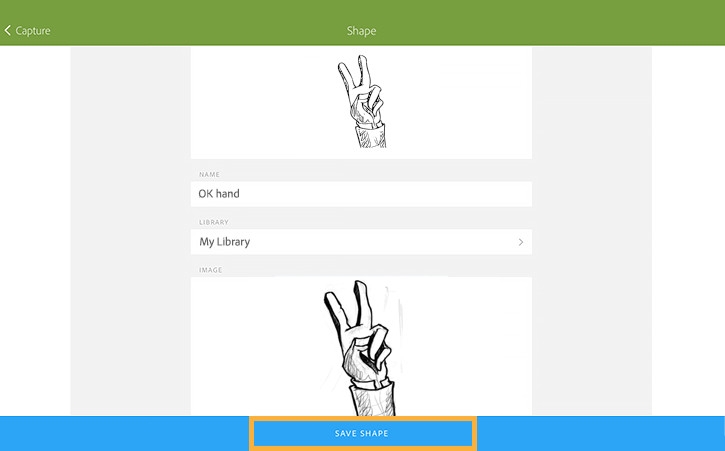 Capture shapes to use in Photoshop